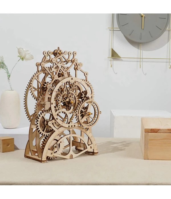 Pendulum Clock Mechanical Gears Model Kit